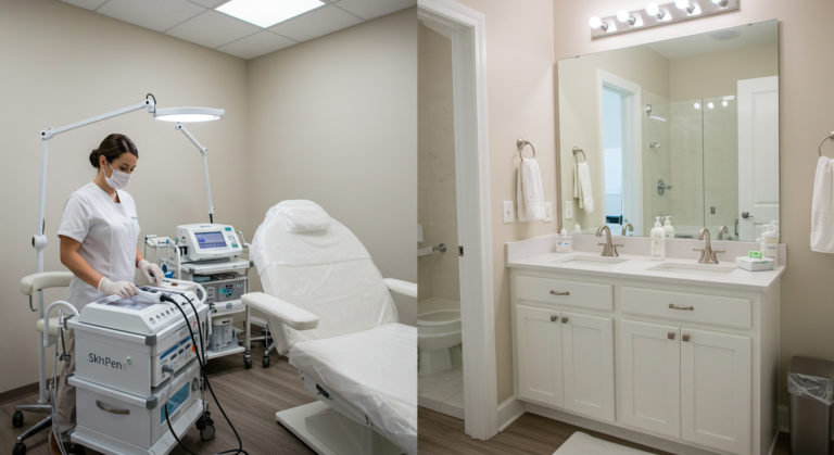 Microneedling at Home vs Professional (Why Medical-Grade Wins)